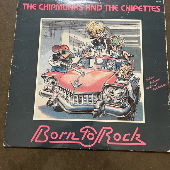 Media | Rare Vintage The Chipettes Alvin And The Chipmunks Record Lp ...